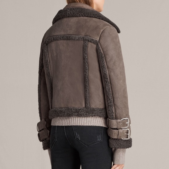 All Saints | Jackets & Coats | All Saints Asher Shearling Jacket | Poshmark
